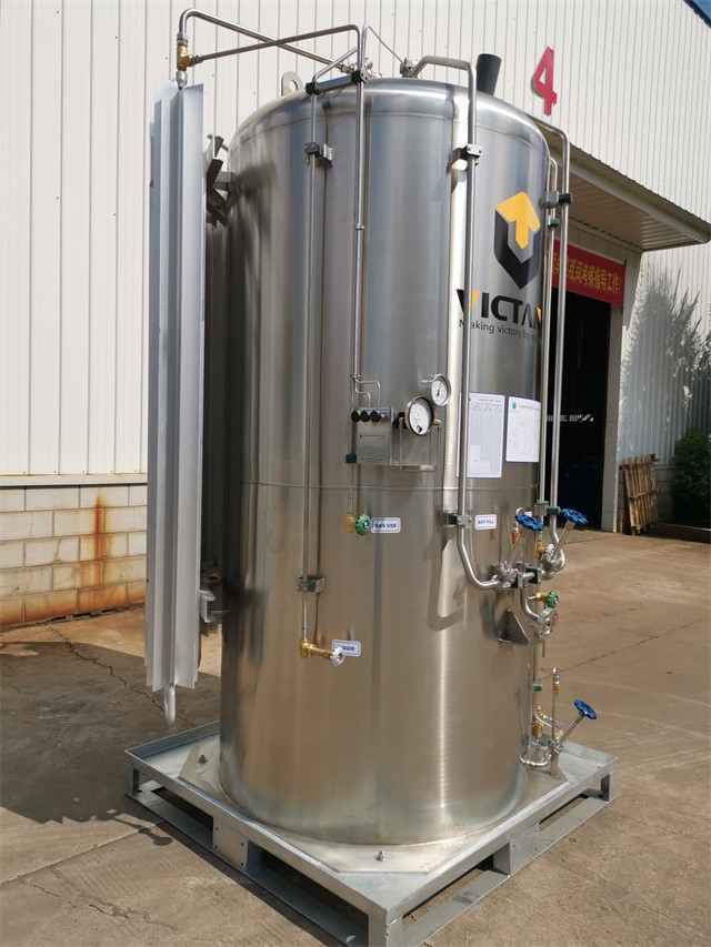 LCO2 1000L Microbulk Tank 24bar from China manufacturer - Victank Microbulk