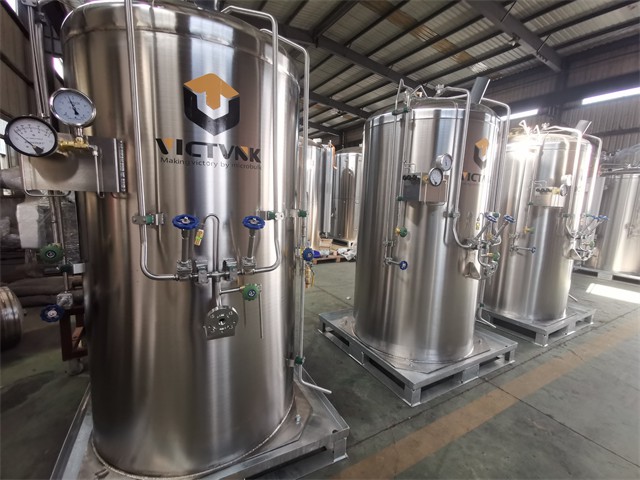 LOX LIN LAR Microbulk Tank 1000L 16bar PB COIL from China manufacturer ...