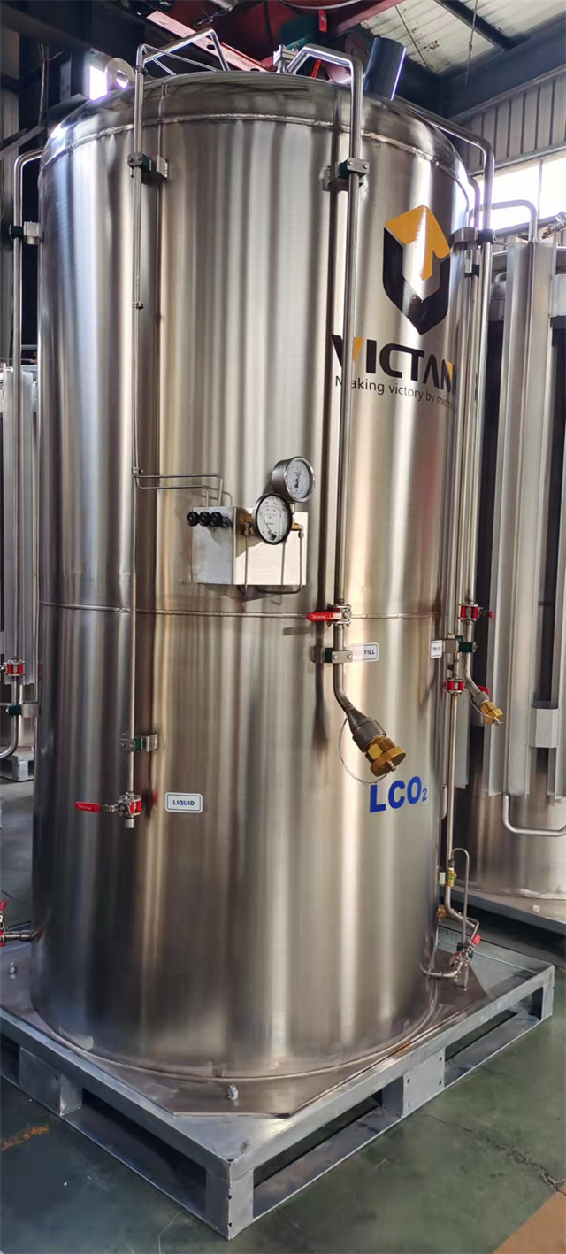 LCO2 Microbulk Tank 24bar from China manufacturer - Victank Microbulk